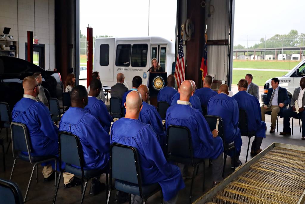 Georgia Dept of Corrections: First Automotive Academy Graduation ...