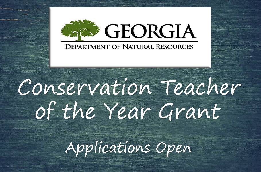 Georgia DNR Announces $1,000 Grant for Top Conservation Teacher ...