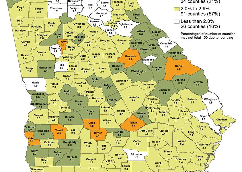 Dept of Labor: All GA Regional Commissions See a Drop in Unemployment ...