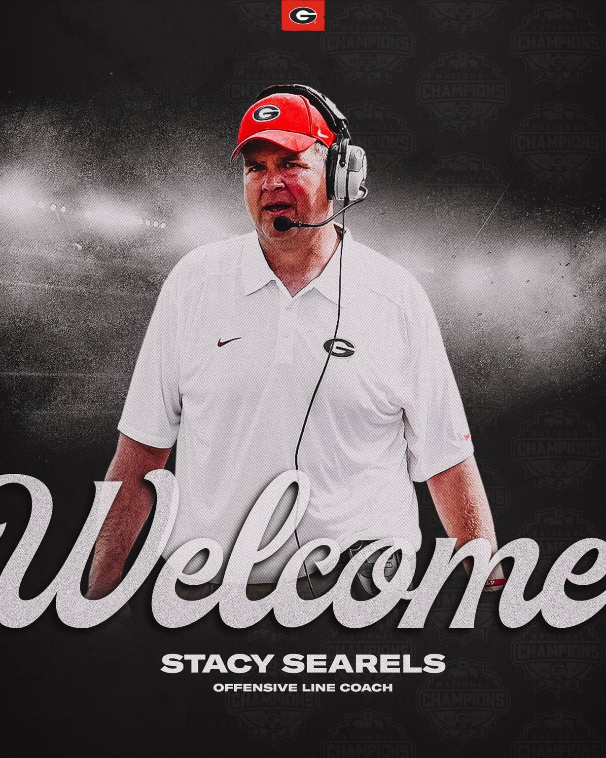 Stacy Searels Named UGA Offensive Line Coach - AllOnGeorgia