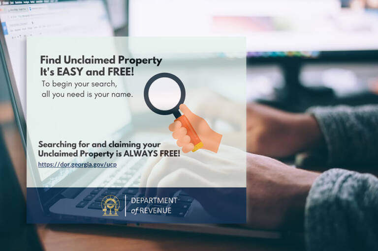 Georgia Department of Revenue Encourages Public to Check for Unclaimed ...