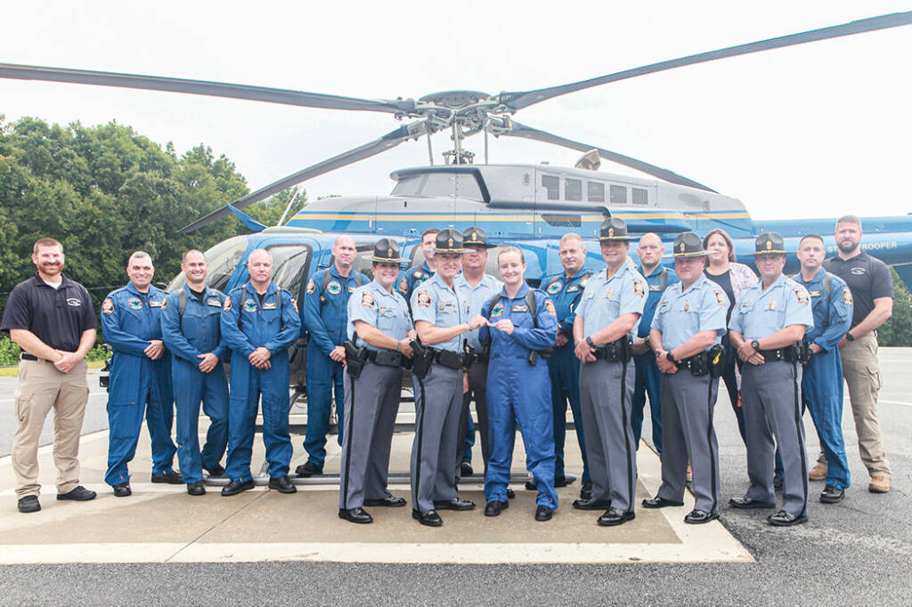 Georgia State Patrol's Aviation Division Pins First Female Pilot TFC ...