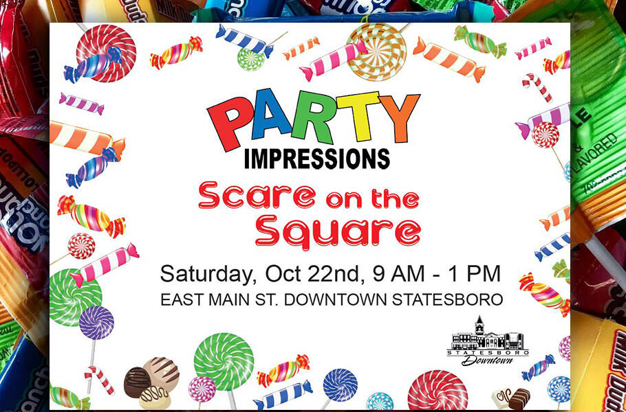 13th Annual Party Impressions Scare on the Square October 22 - AllOnGeorgia