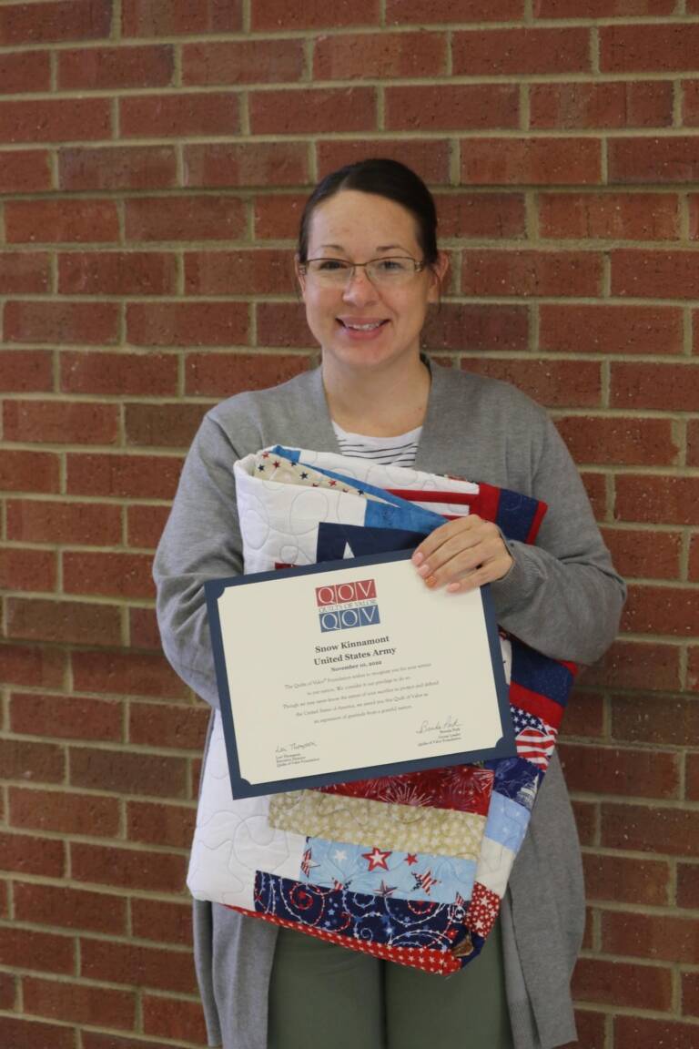 Veterans at Chattooga High School honored with Quilt of Valor ...