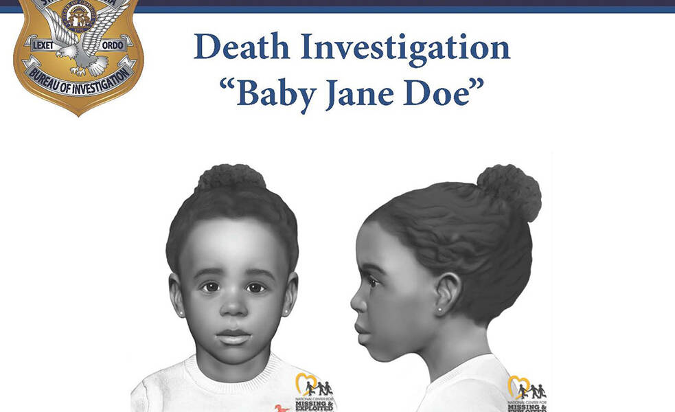 GBI Seeking Identity of Child Found Deceased in Ware County in 1988 ...