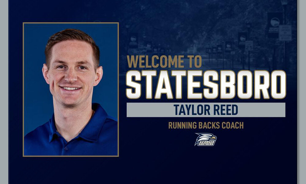 Georgia Southern Hires Taylor Reed as Running Backs Coach, Has ...
