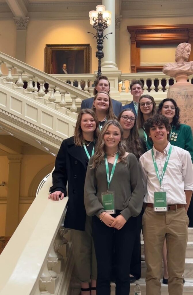 Chattooga County 4-H visited Atlanta for 4-H Day at the Capitol ...