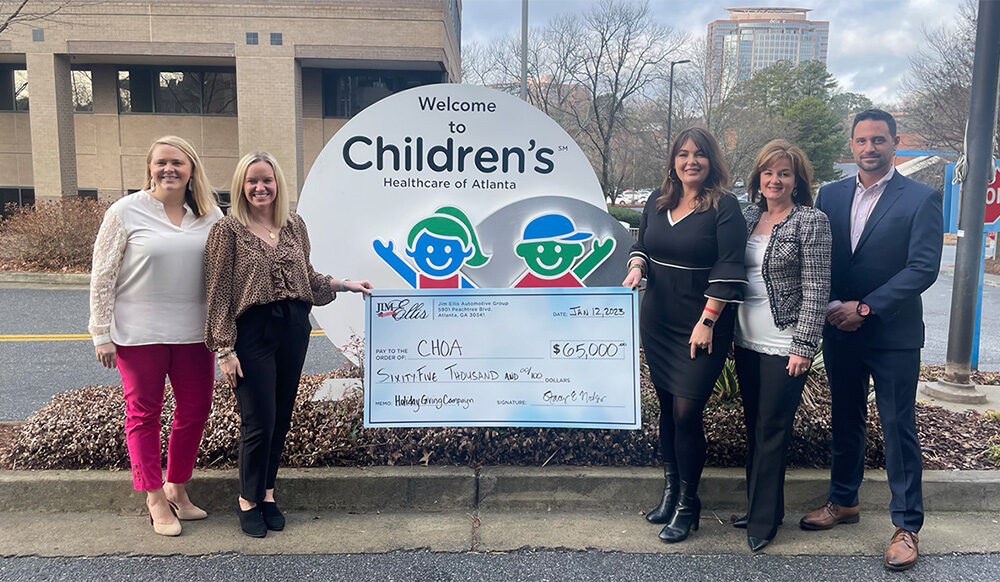 Jim Ellis Automotive Donates $65,000 to Aflac Cancer and Blood ...