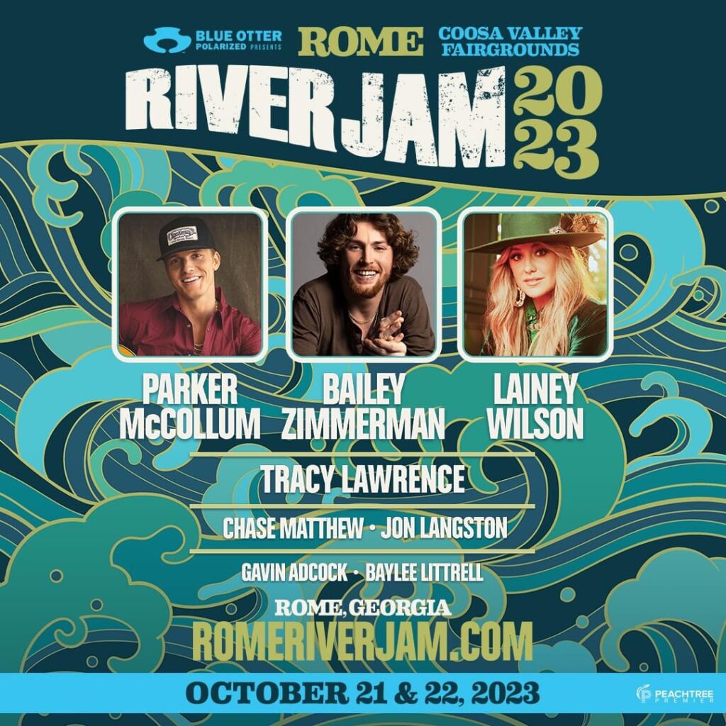 2023 Rome River Jam lineup announced - AllOnGeorgia