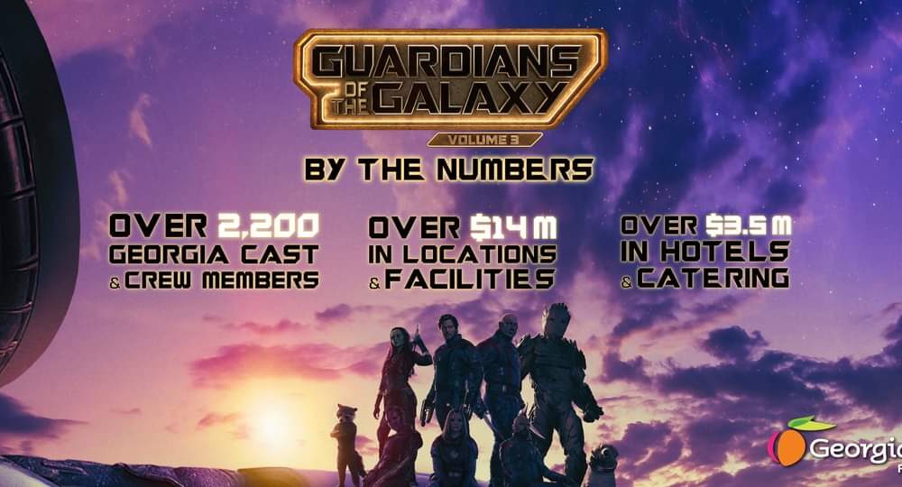 Georgia-Lensed "Guardians of the Galaxy Vol. 3" Tops Box Office During ...