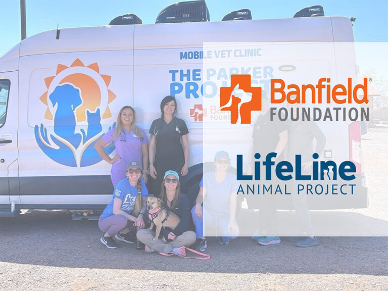 Banfield Foundation Donates Mobile Veterinary Unit to LifeLine Animal ...