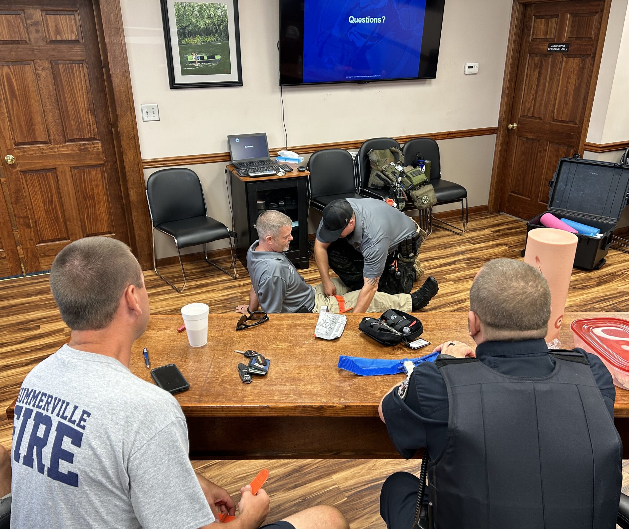 Summerville Police/Fire Bleeding Control Program Implementation - AllOnGeorgia