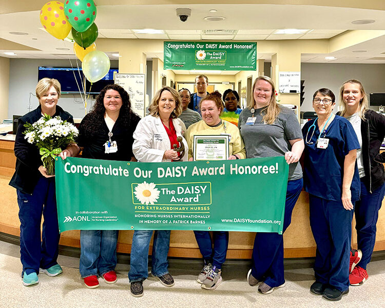 Erika Lee Receives DAISY Award at East Georgia Regional Medical Center ...