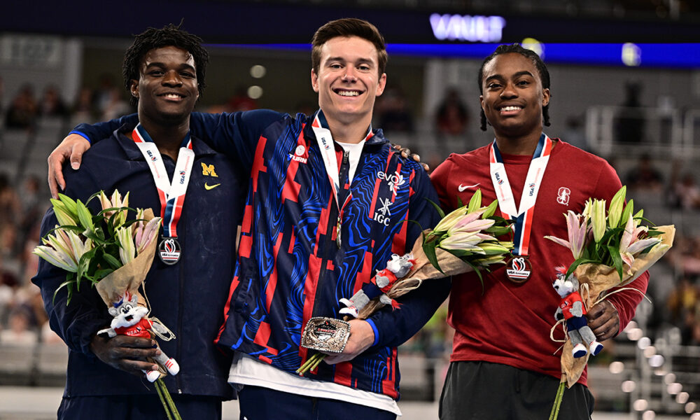 Malone takes third career U.S. Gymnastics Championships all-around ...