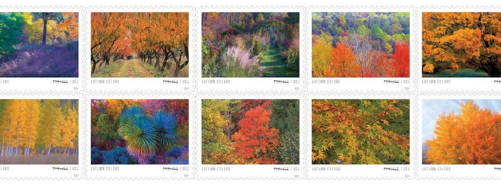 Autumn Colors Stamps to Be Issued at Great American Stamp Show ...