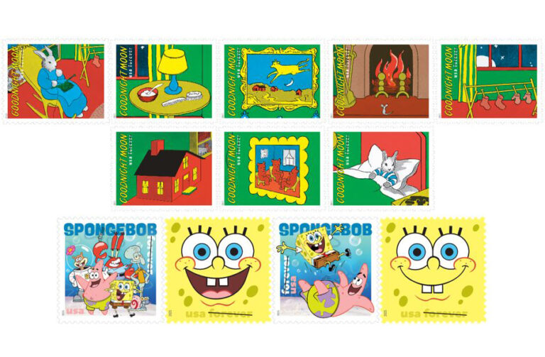 ‘Goodnight Moon’ and ‘SpongeBob SquarePants’ stamps to be issued later ...