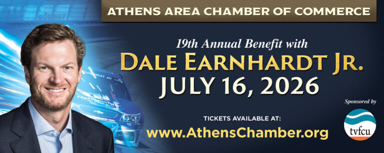 Dale Earnhardt Jr. to Speak at Athens Chamber Benefit Sponsored by ...